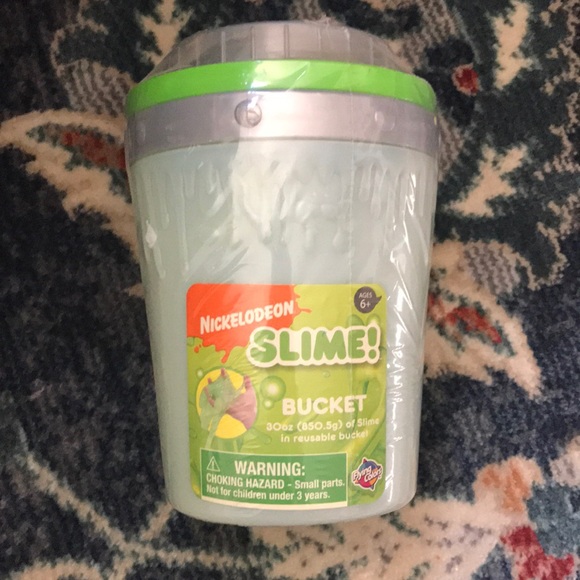 Nickelodeon | Toys | Nickelodeon Slime In Reusable Bucket | Poshmark